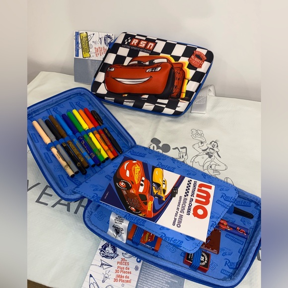 Accessories | Disney Rayo Mcqueen School Kit | Poshmark